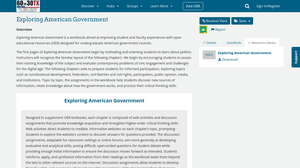 Exploring American Government | OERTX